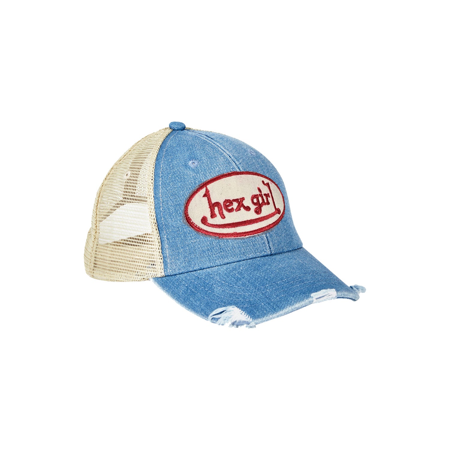 y2k Patch Logo Trucker Hat – hex girl
